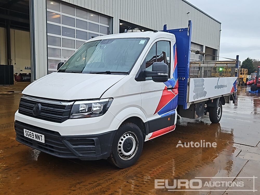 Prodaje se Volkswagen Crafter CR35 kamion s ravnom platformom < 3.5t na aukciji