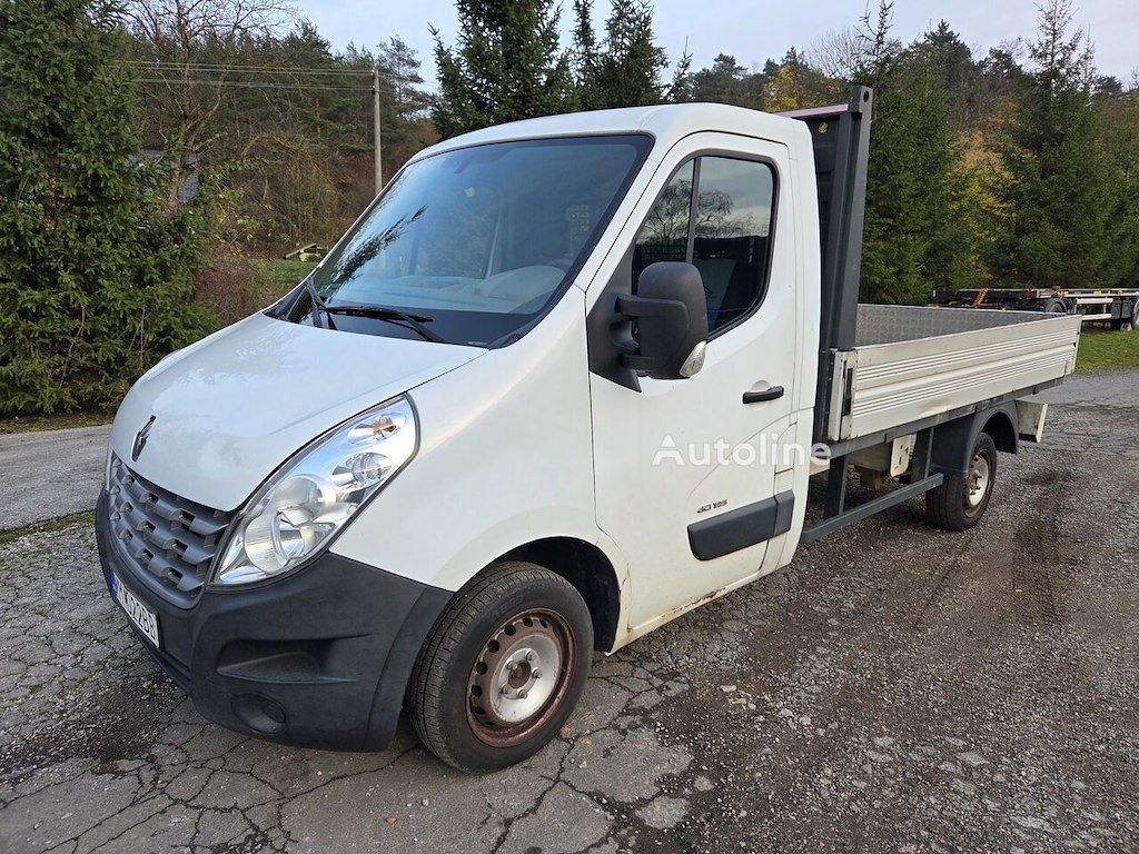 Renault MASTER 3500 125 DCI kamion s ravnom platformom < 3.5t