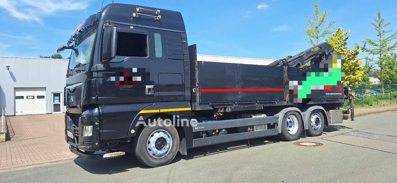 MAN TGX 26.440L 6x2 Pritsche mit Kran Palfinge kamion s ravnom platformom