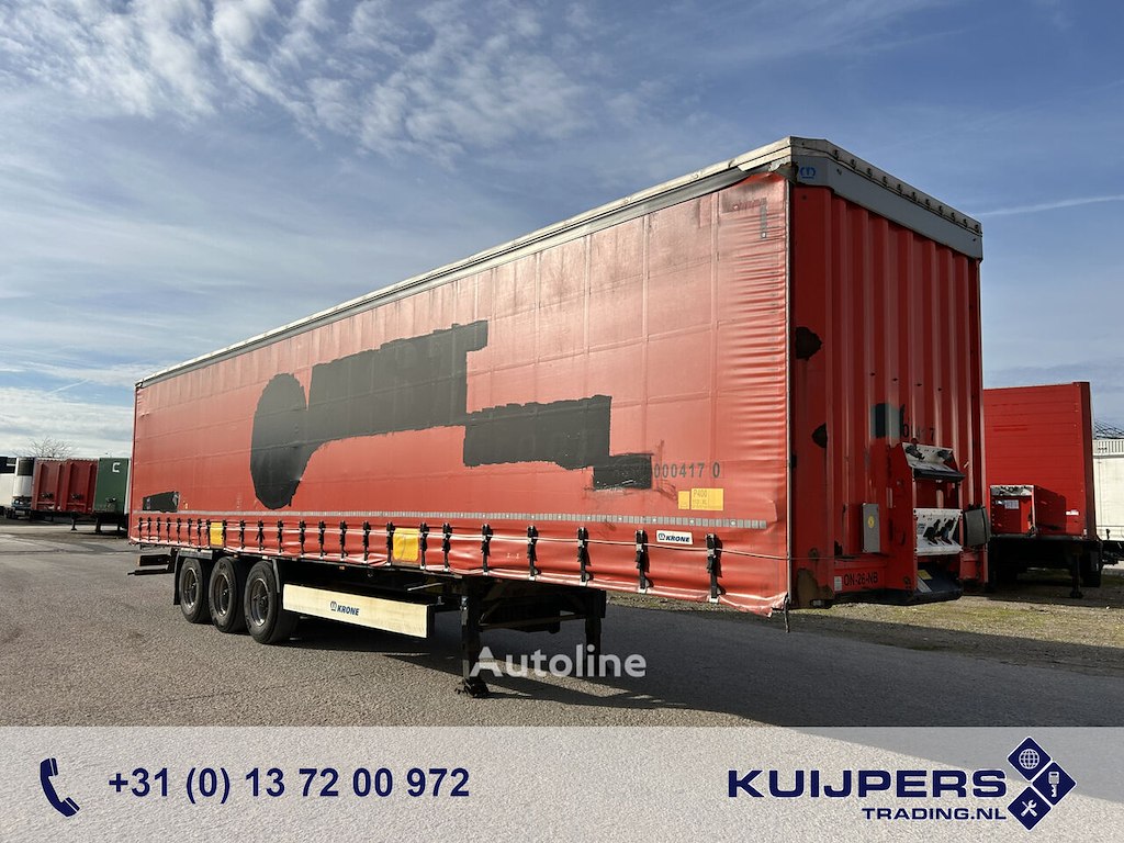 Krone Profi Liner / Curtainside poluprikolica sa kliznom ceradom
