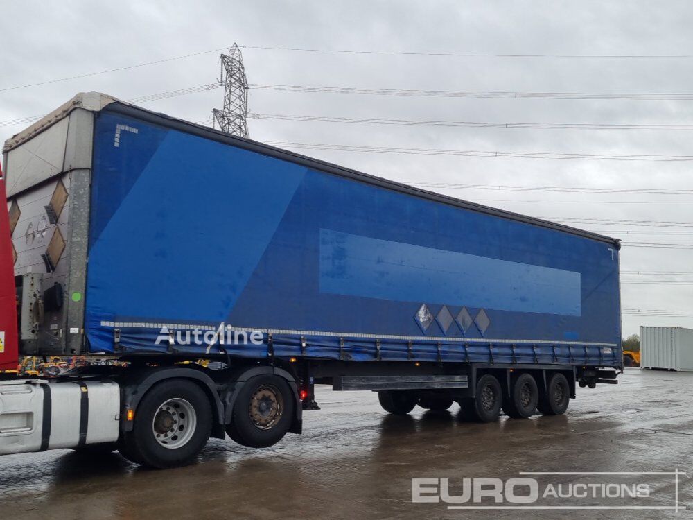 Prodaje se Schmitz Cargobull Tri Axle Curtainsider Trailer poluprikolicu sa kliznom ceradom na aukciji