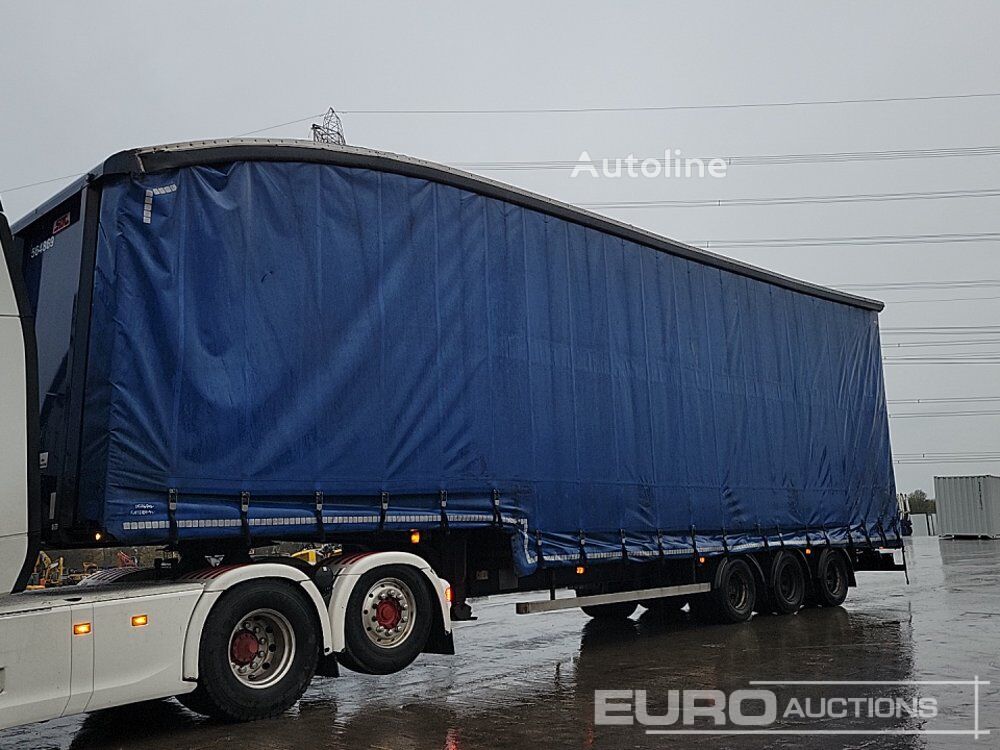 Prodaje se SDC Trailer Tri Axle Double Deck Curtainsider Trailer poluprikolicu sa kliznom ceradom na aukciji