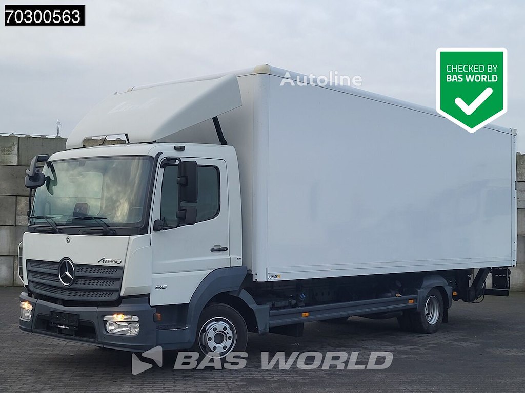 Mercedes-Benz Atego 818 4X2 8tonner Automatic 1500kg Ladebordwand Euro 6 kamion furgon