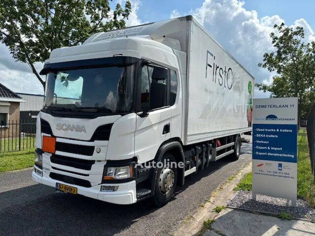 Scania P280 Closed box taillift 2000 kg Fuel CNG ADR 2 units in stock kamion furgon