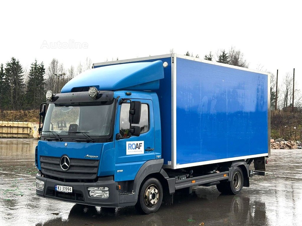 Prodaje se Mercedes-Benz ATEGO 818 L kamion furgon na aukciji