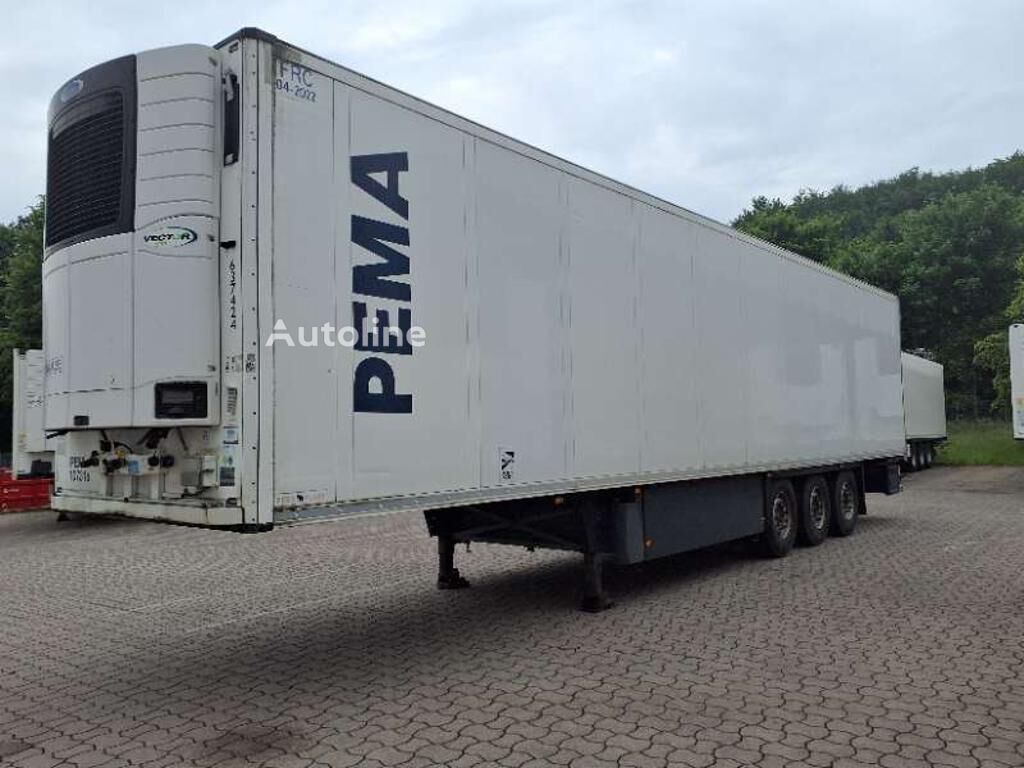 Schmitz Cargobull Trailer Reefer Flower Width & Double Stock Straight poluprikolica hladnjača (637424)