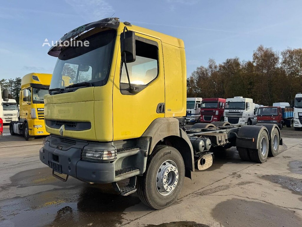 Renault Kerax 420 (GRAND PONT / SUSPENSION LAMES / BOITE MANUELLE / PARF kamion šasija