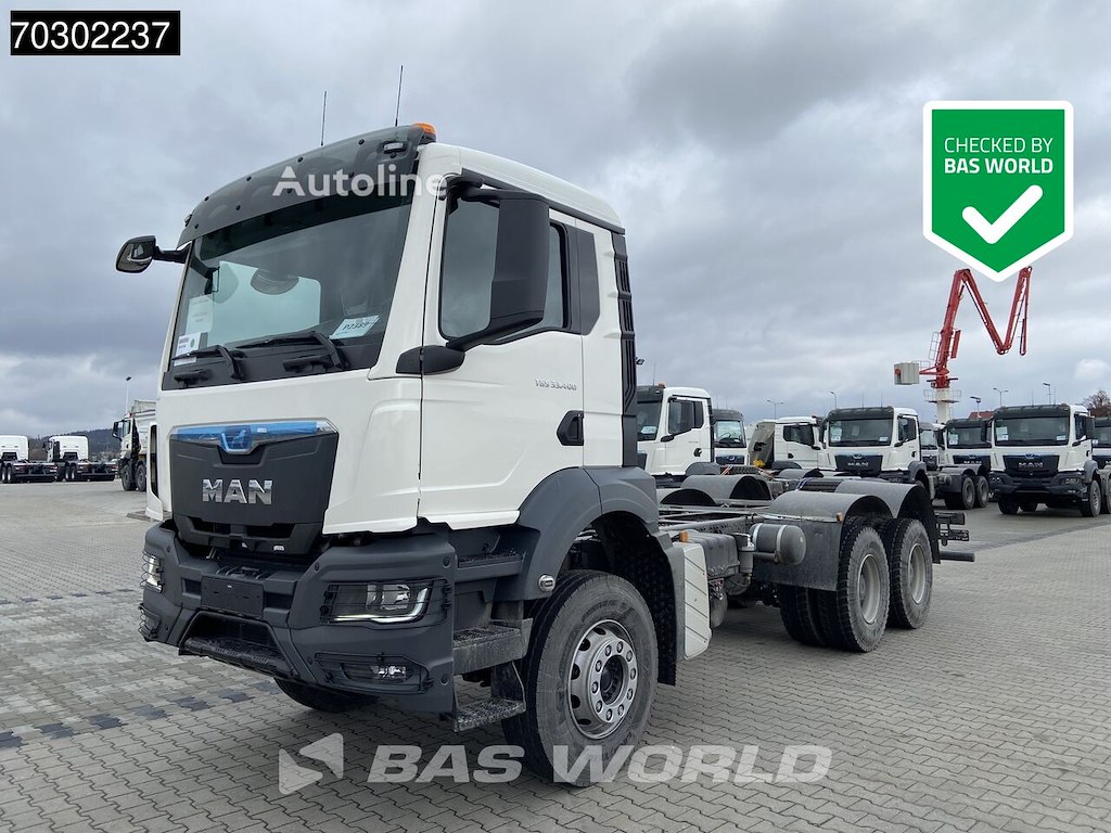 Novi MAN TGS 33.400 6X4 NEW 6x4 chassis Big-Axle Manual Airco EURO 2 kamion šasija