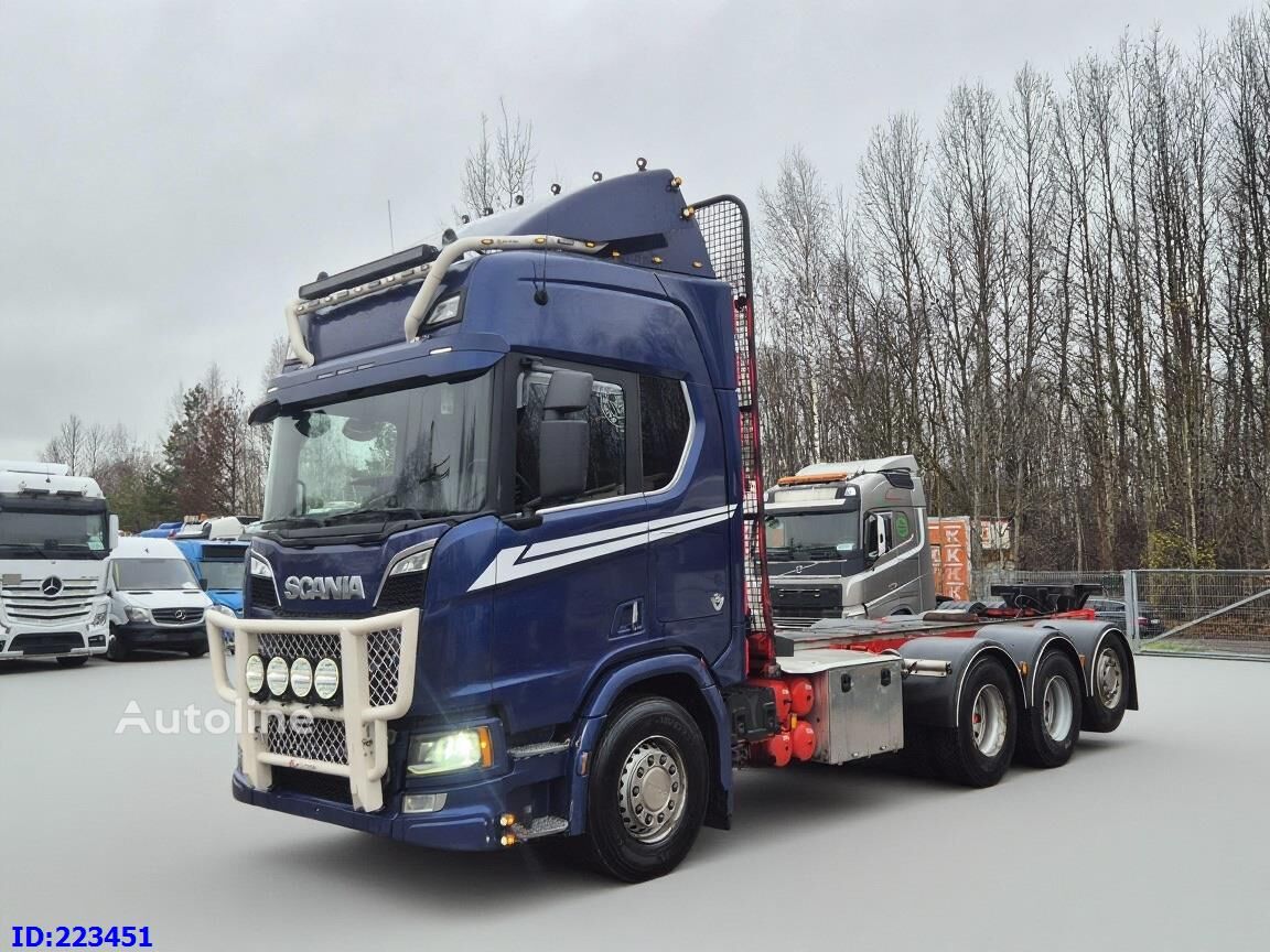 Scania R650 Full air 8x4 Steering axle (3 pedal) kamion šasija