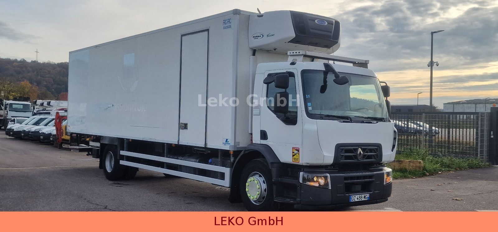 Renault D 19.290 Mit Carrier Sp 1250Mt kamion hladnjača