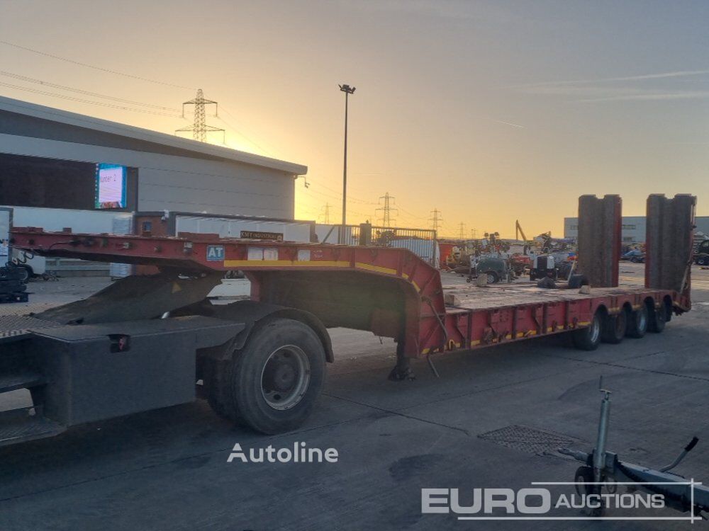 Prodaje se Andover 2006 Andover 4 Axle Extendable Low Loader, Twin Rear Steer, Hydr poluprikolicu sa niskom platformom na aukciji
