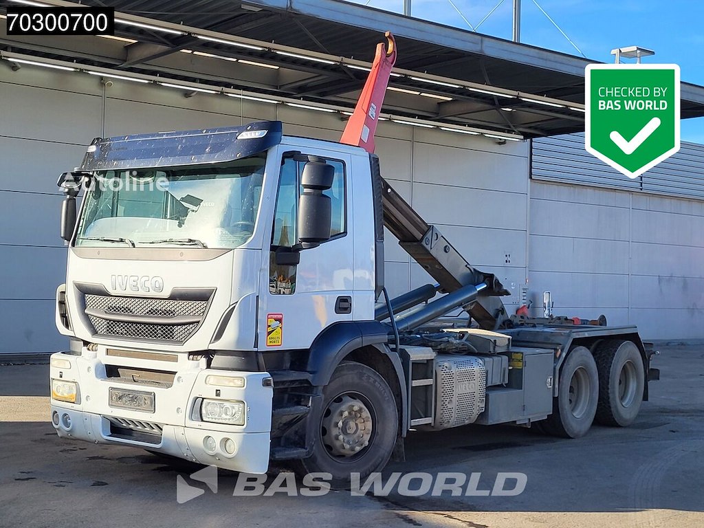 IVECO Stralis 460 Stralis 6X2 20 tons Dalby XHM3C20K Containersystem L kamion rol kiper
