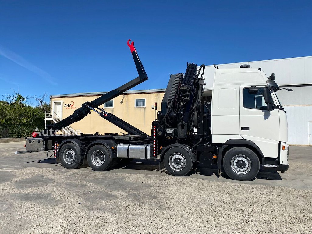 Volvo CAMION GANCHO VOLVO 440 8×2 HIAB 700 + JIB kamion rol kiper