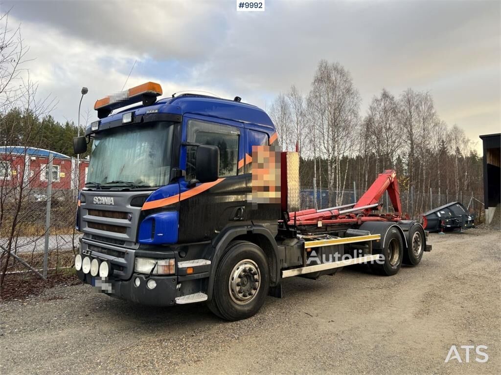 Scania P380 Hook truck kamion rol kiper
