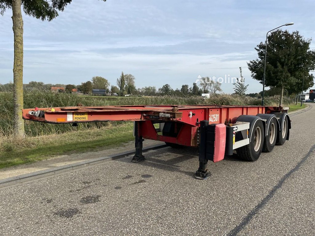 Van Hool Tankcontainerchassis poluprikolica za prevoz kontejnera