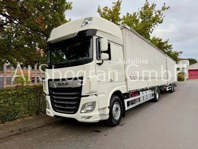 DAF XF 480 Retarder/Eu6/Edscha/LBW/Komplettzug kamion sa klizna zavesa cerada