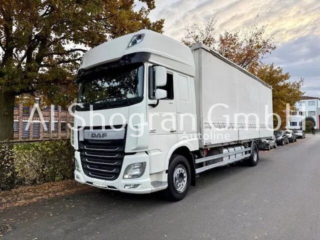 DAF XF 460 Super Space/Retarder/Eu6/Edscha/Bordwand/LBW kamion sa klizna zavesa cerada
