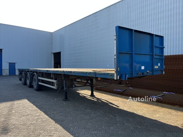 Prodaje se Floor FLO-17-30K1 | Kraan trailer Plattform open top | Semi-trailer | poluprikolicu platformu na aukciji