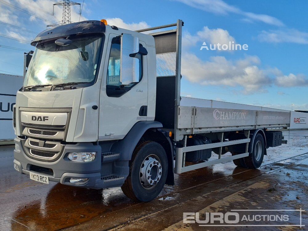 Prodaje se DAF LF230 kamion platforme na aukciji