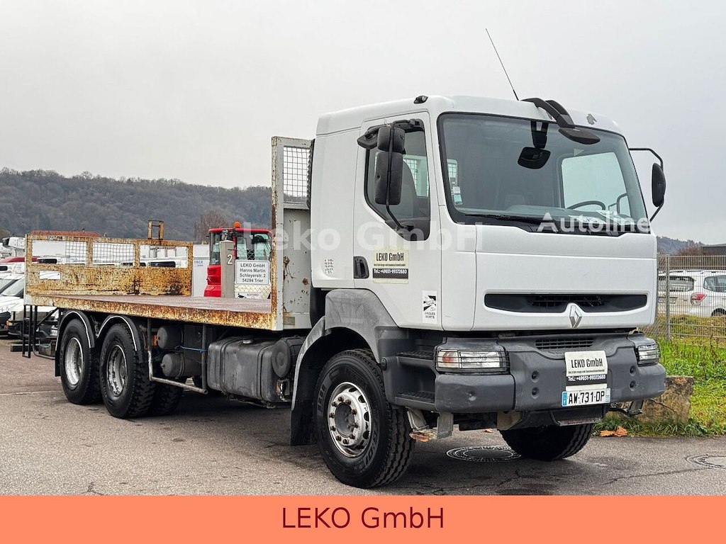 Renault Kerax 380 kamion platforma