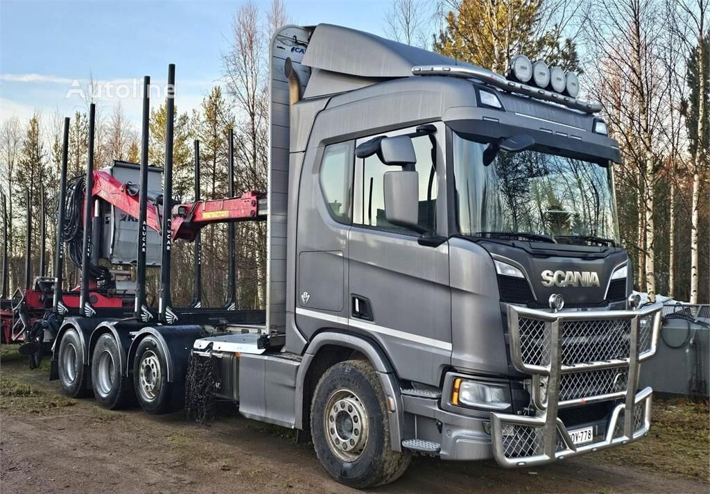 Scania R770 kamion za prevoz drva