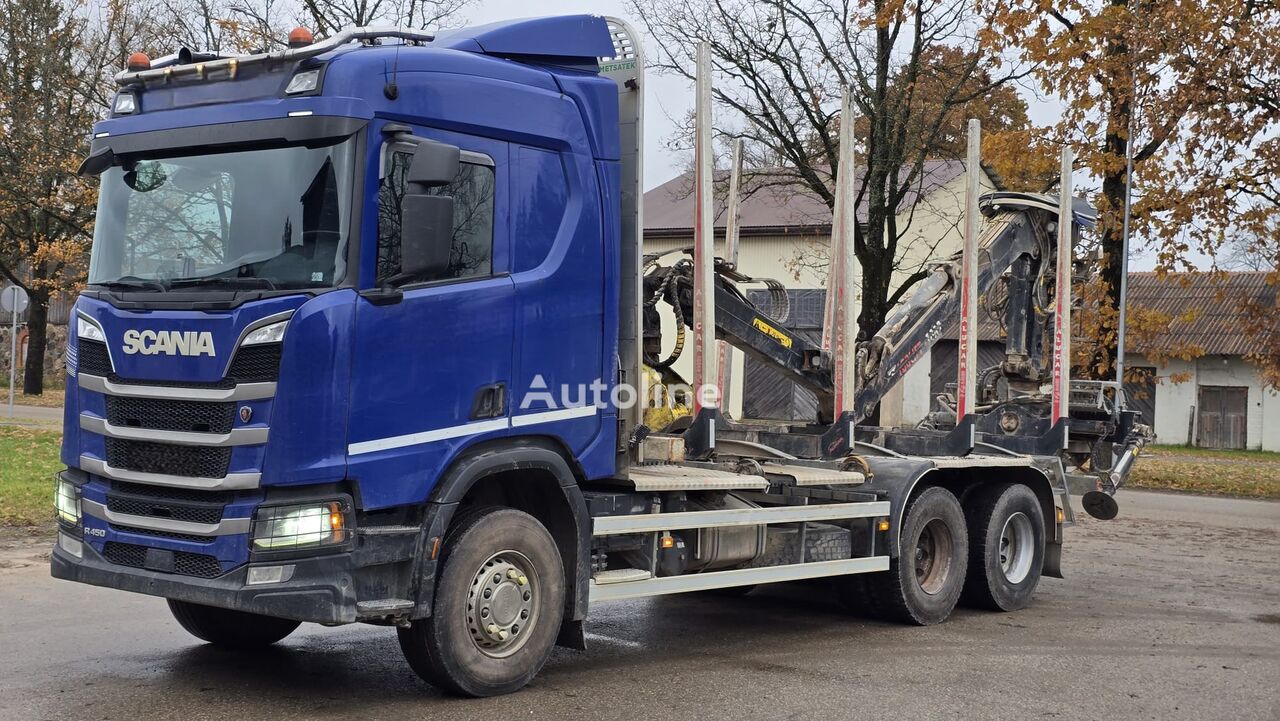 Scania R450 kamion za prevoz drva