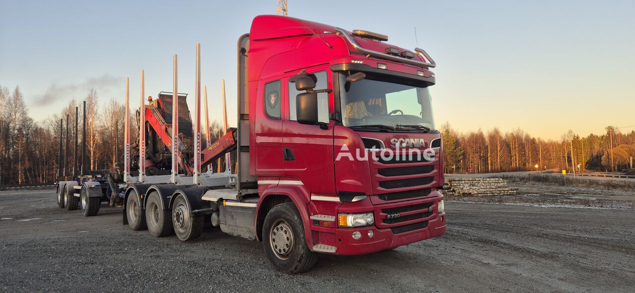 Scania 730 R kamion za prevoz drva