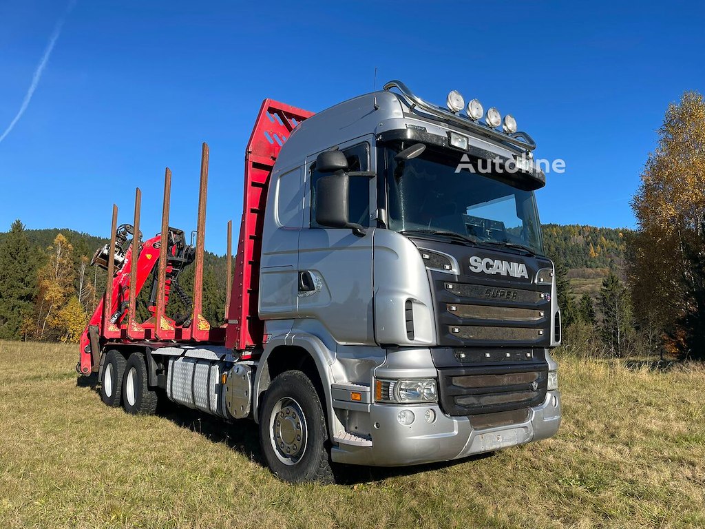 Scania R560 kamion za prevoz drva