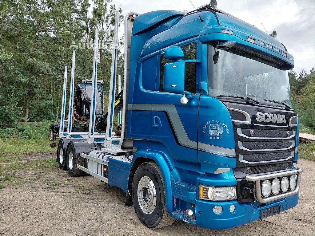 Scania R580 kamion za prevoz drva