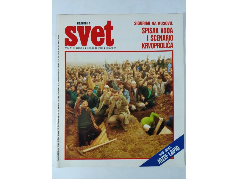 Politika Svet br. 204 1990