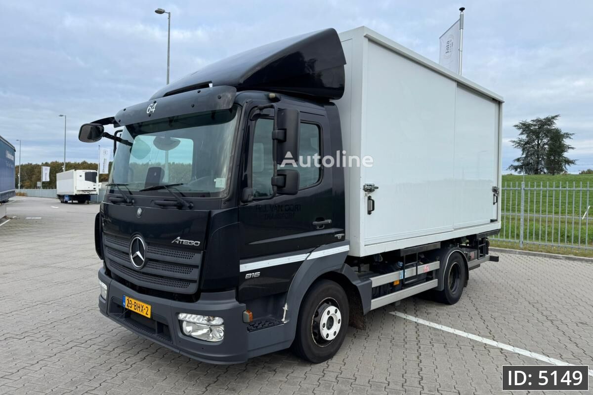 Mercedes-Benz Atego 816 Day Cab, Euro 6, BDF / Automatic / standklima / Hydrau vozilo za prevoz kontejnera