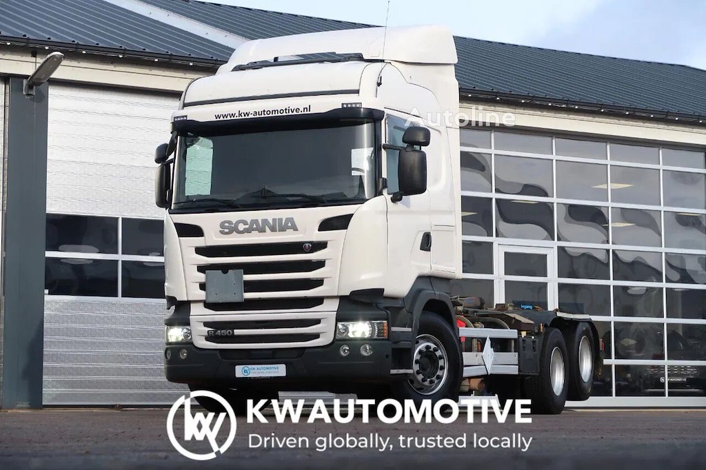 Scania R450 6X2/ HOOKLIFT 20T/ RETARDER/ LIFT/ kamion sa kukom za podizanje tereta