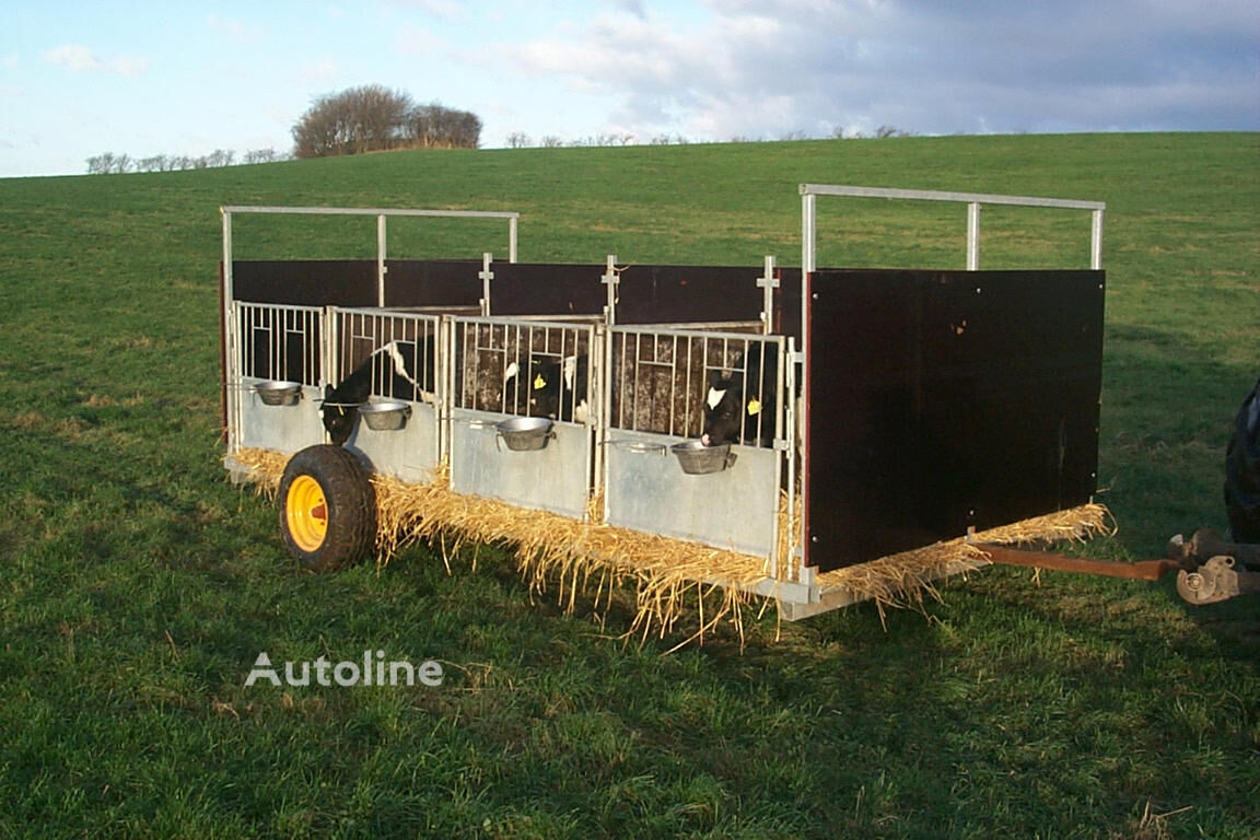 Nova POMI Kalvevogn / calf wagon poluprikolica za prevoz stoke