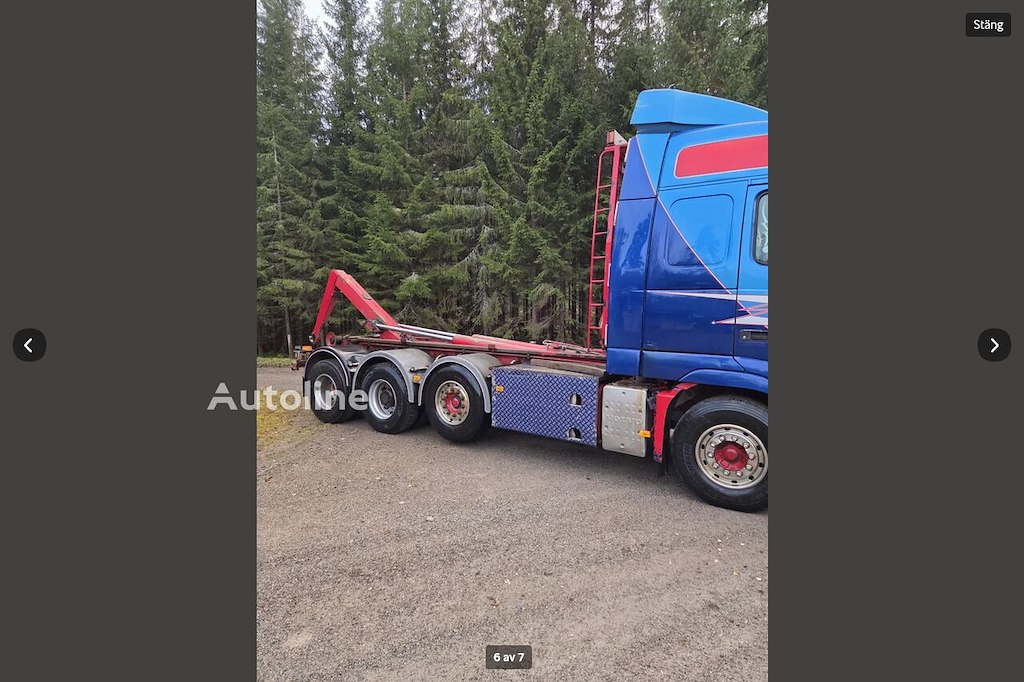 Volvo 2008 Euro 5 ..Hak AJK Sörling/FH 16 660 6*4 /Scania P400 6x2/Pla kamion za prevoz bitumena + prikolica