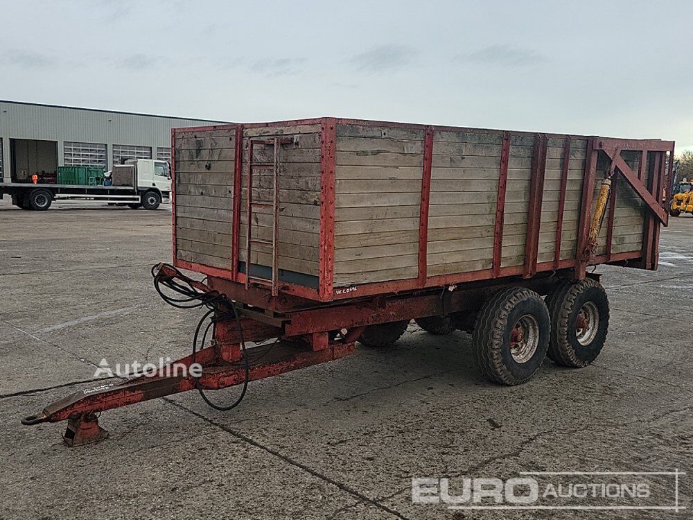 Prodaje se Twin Axle Tipping Trailer, Hydraulic Tailgate prikolicu kiper na aukciji