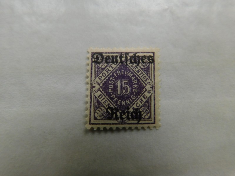 ** DEUTSCHES REICH 1920 **