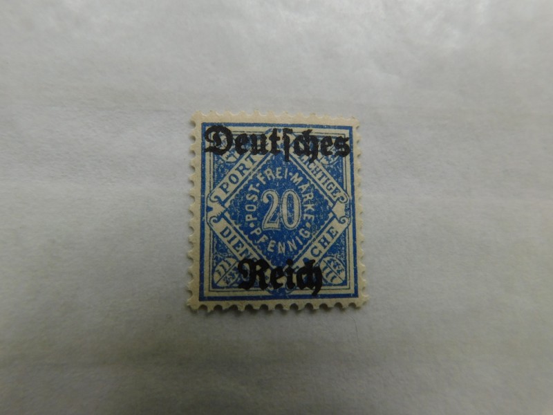** DEUTSCHES REICH 1920 **