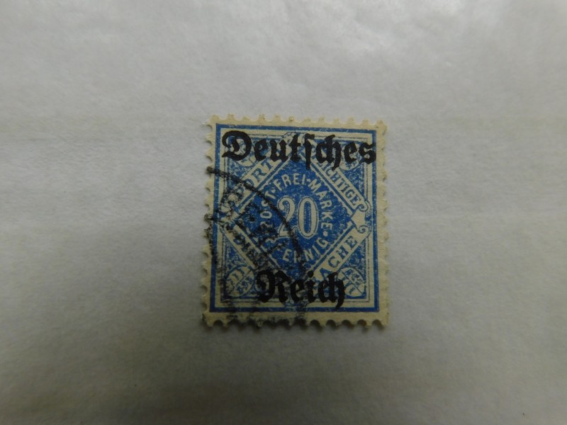 DEUTSCHES REICH 1920