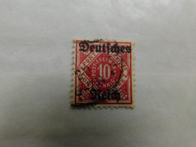 DEUTSCHES REICH 1920