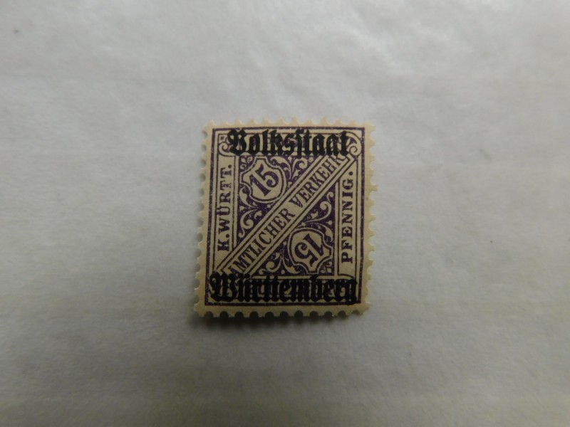 ** WURTTEMBERG 1919 **