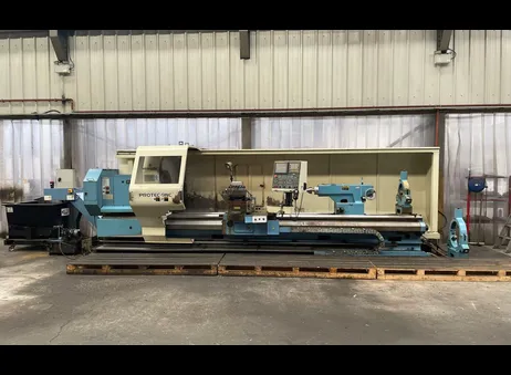 Hankuk Protek 9NC k 4000 CNC strug sa ravnim krevetom – TWW Kataloška broj 8069