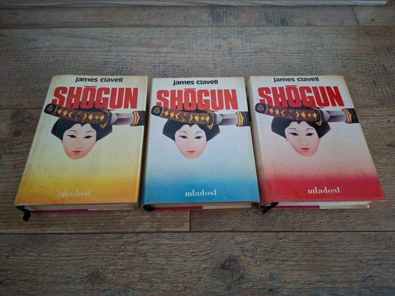 Komplet Shogun 1-3 (James Clavell)