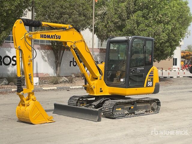 Prodaje se Komatsu PC58-8 mini bager na aukciji