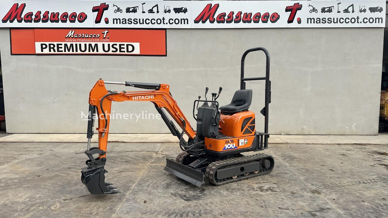 Hitachi ZX10U-2 mini bager