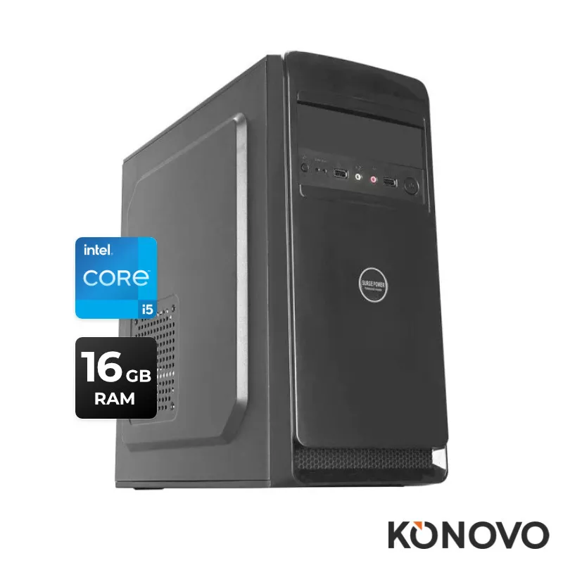 KONOVO Office i5-13400 16GB RAM 512GB NVMe SSD 500W WIN 11 PRO