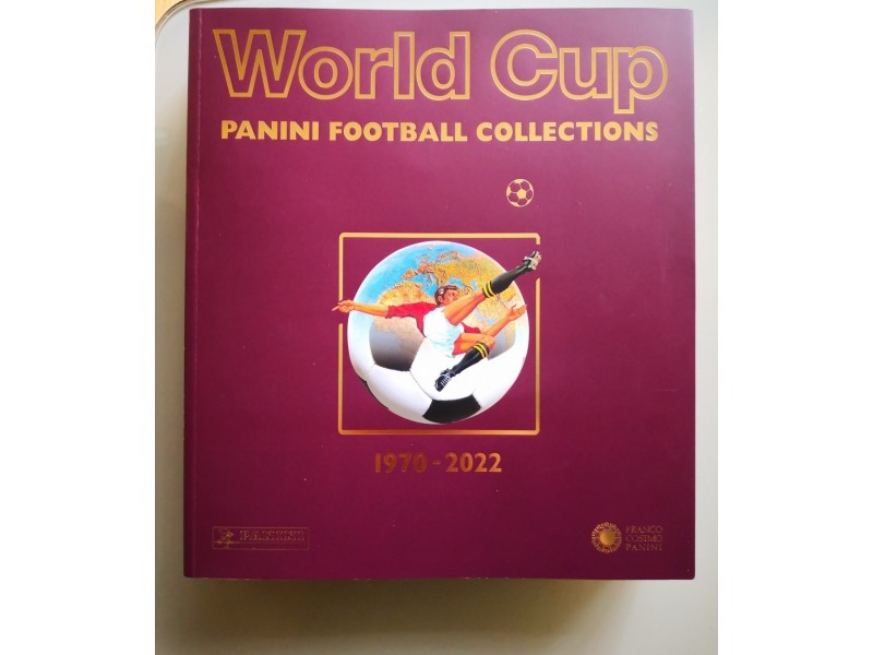 Panini kolekcija svih punih WORLD CUP albuma 1970-2022!
