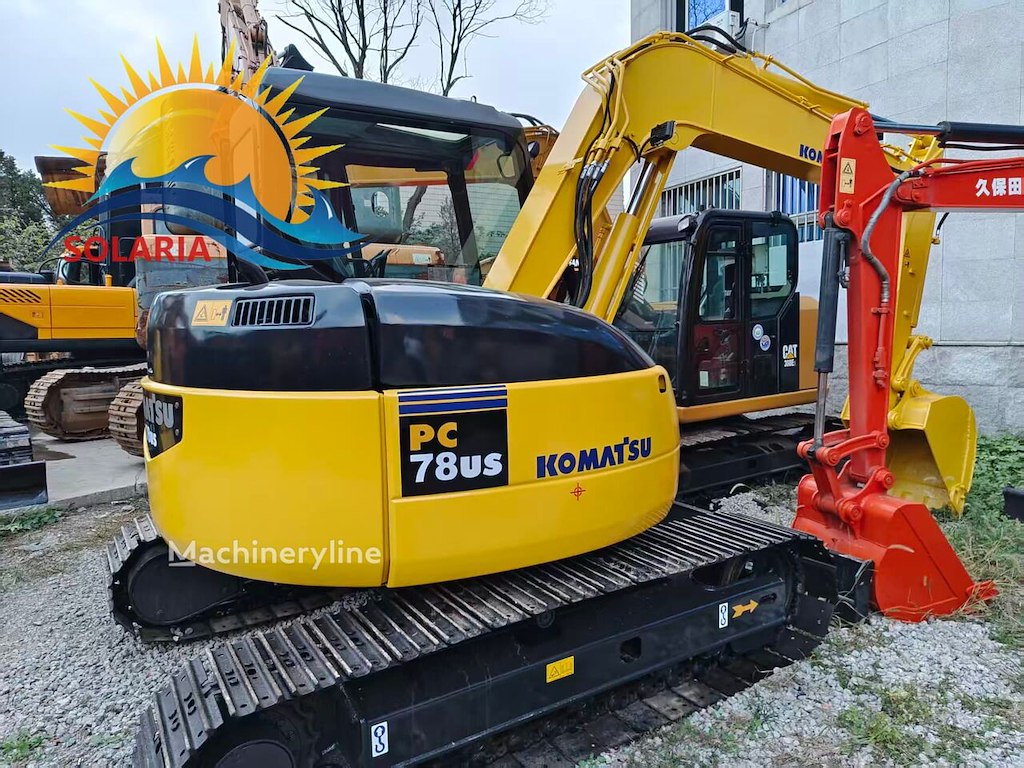 Komatsu PC78US mini bager