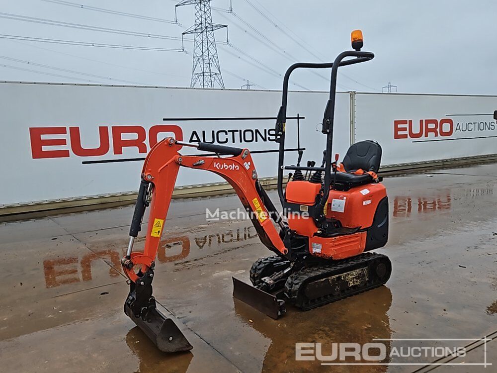 Prodaje se Kubota K008-3 mini bager na aukciji
