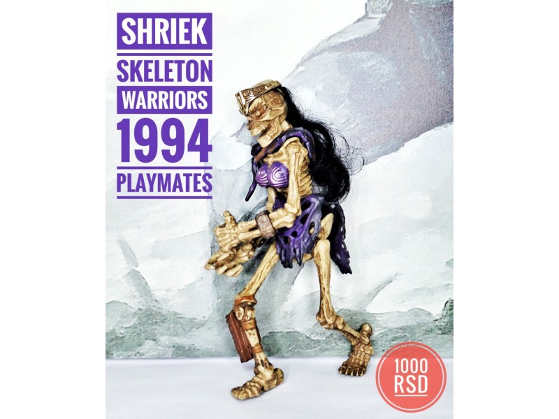 Skeleton Warriors Shriek Playmates 1994