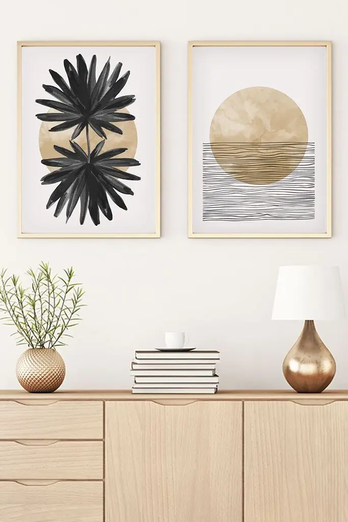 Wallity Uramljena slika Huhu53, 20x30 cm , 2 dela